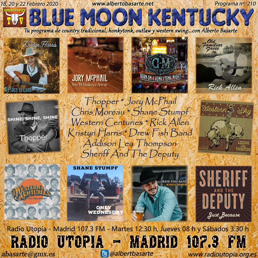 Audio Publicado MP3 Blue Moon Kentucky 20-03-20 - Radio Utopía - 107.8